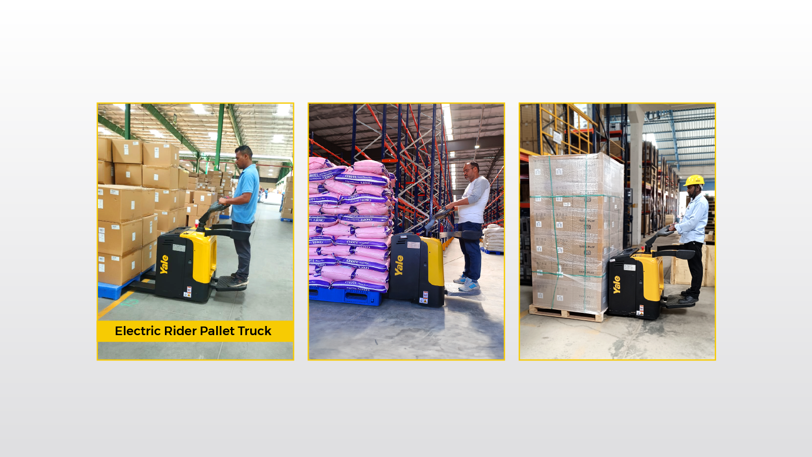 Electric Rider Pallet Truck - ElectroMech-Yale