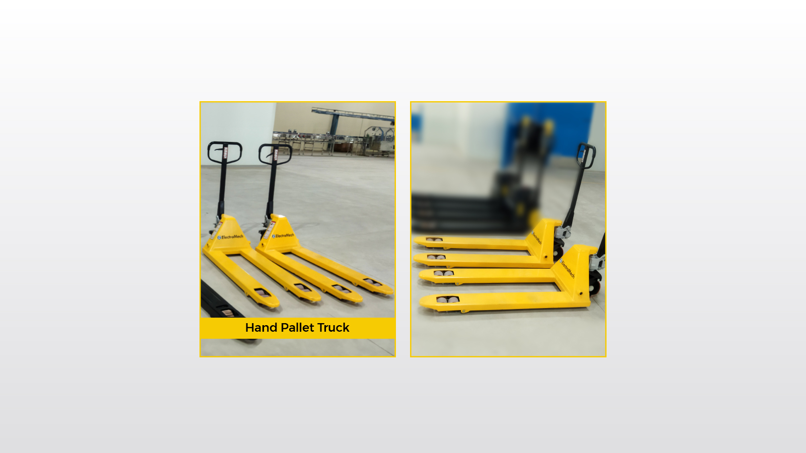 Hand Pallet Truck Manufacturer and Supplier - ElectroMech-Yale
